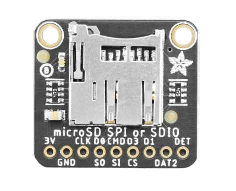 Schematic Symbol for 4682: - Adapter, microSD™ Card #Module #Micro-...