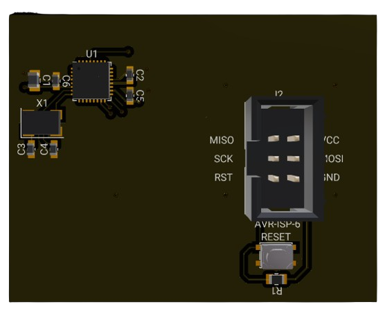 Schematic For Arduino Atmega328p Mu Template Arduino Template Based