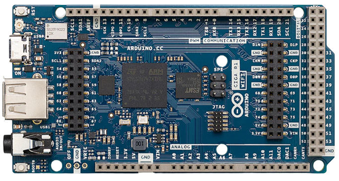 Schematic Symbol for Arduino GIGA R1 WiFi: STM32H7 LBEE5KL1DX-883...