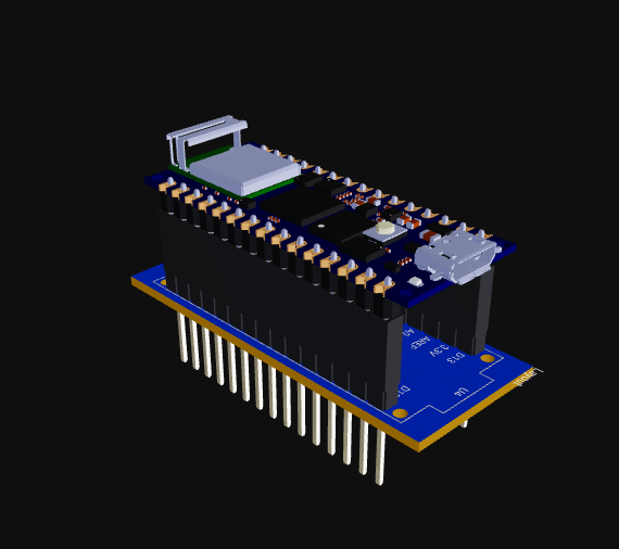 Schematic for Arduino Nano RP2040 Template: Template for Arduino...