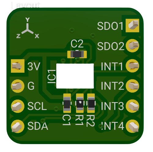 Schematic for BMI088 Reference Design: This is the BMI088 IMU...