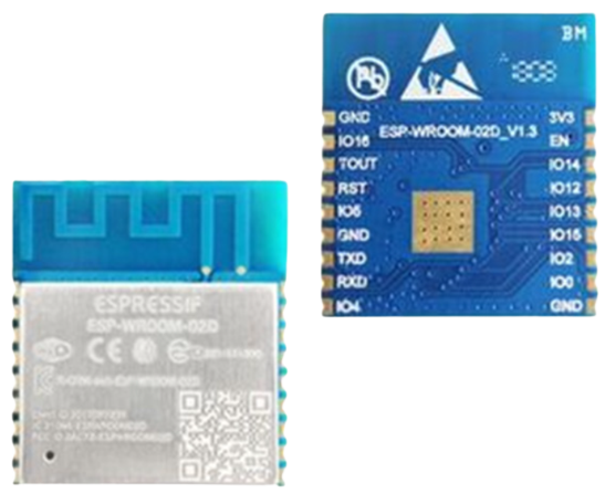 Schematic Symbol for ESP-WROOM-02D: WiFi 802.11b/g/n Transceiver...