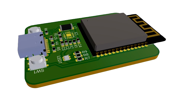 Schematic Symbol for ESP32-C6-WROOM-1 Module: This is a...