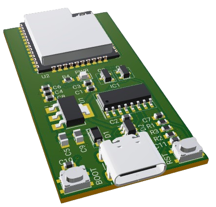Schematic Symbol for ESP32-WROOM-32UE Module: This project is a...
