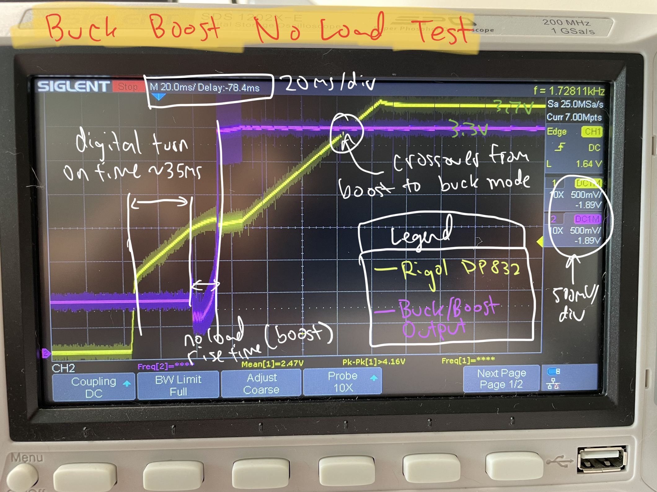Schematic for Buck Boost 3.3V 500mA Physical Module: A buck boost...
