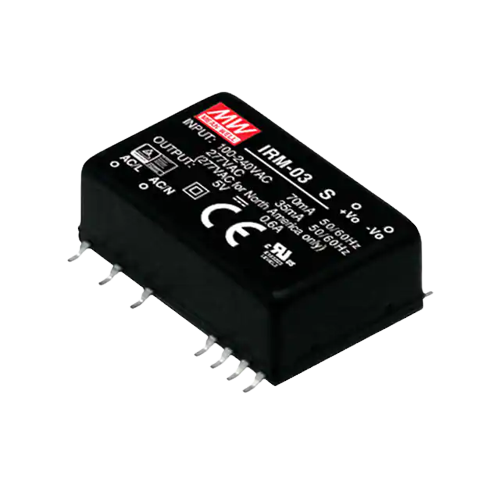 Schematic Symbol for IRM-03-9S: Enclosed AC DC Converters 1 Uitgang...