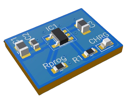 Schematic for LTC4054 Module: This project is a Lithium-ion...