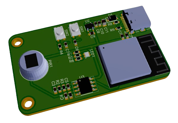 Schematic Symbol for Motion Detector Module: This is a motion...