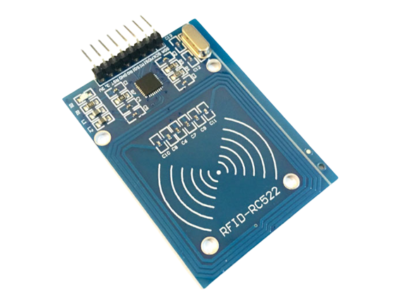 Schematic for RC522 RFID: The RC522 is a 13.56MHz RFID module that...