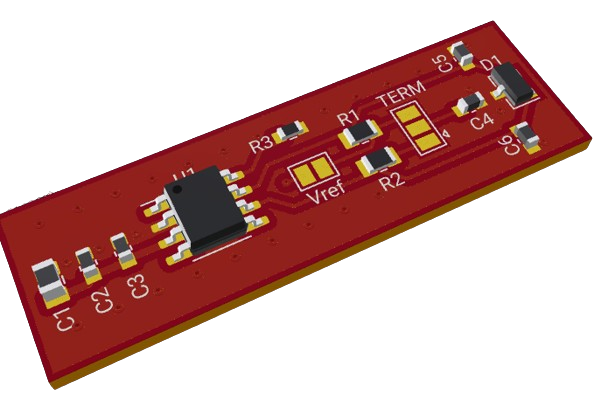 Schematic Symbol for SN65HVD230 Module: This SN65HVD230DR-based...