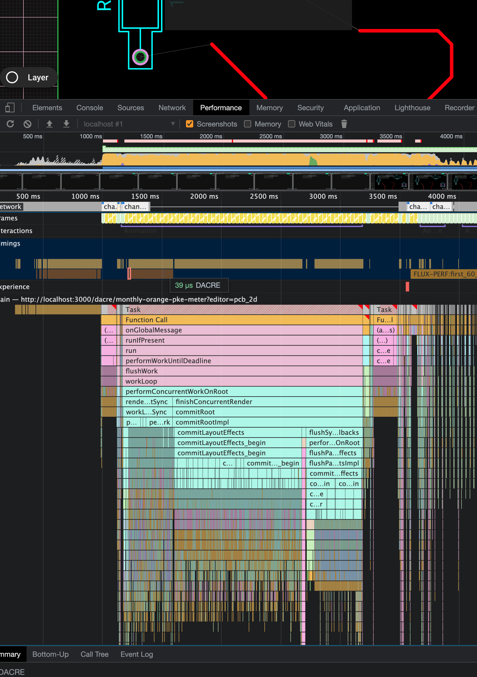 Schematic for Gerber Export Layout Bottom: Gerber Export Test...