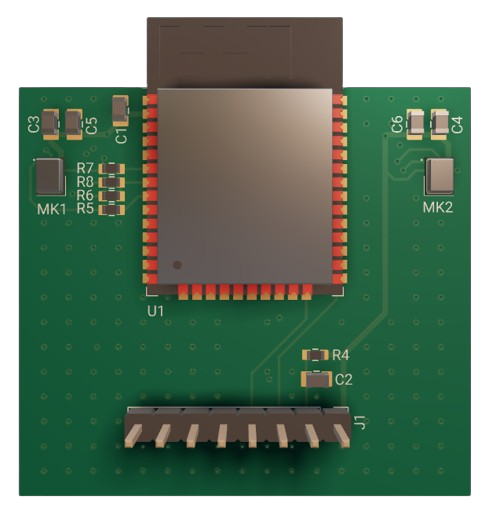 Schematic for Stereo Microphone ESP32 Template: This project is a...