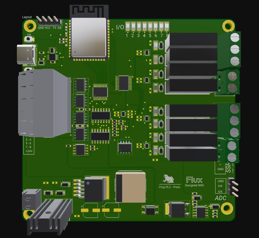Schematic for ESP32-S3 - PLC for Home and Small industry: ESP32-S3-...