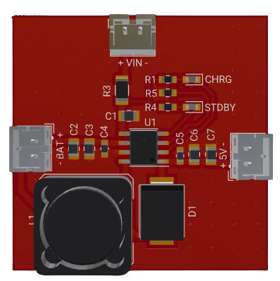 Schematic for TP5410 Reference Design: This project is a TP5410-...