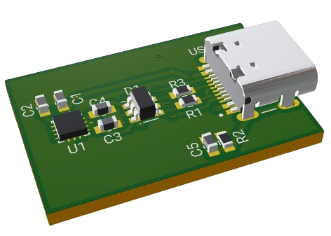 Schematic Symbol for USB Type-C FUSB302 Module: Programmable USB...