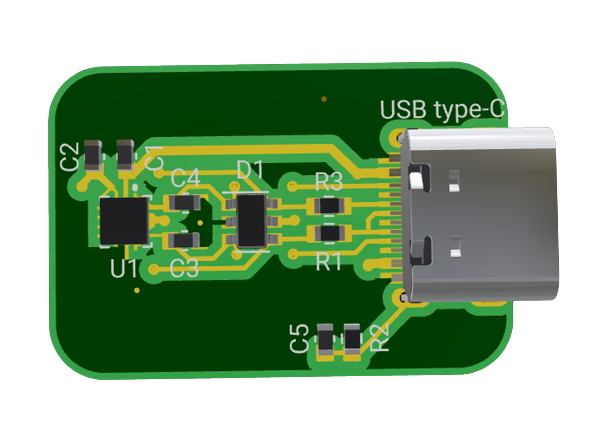 Schematic for USB Type-C FUSB302 Template: Programmable USB Type‐C...