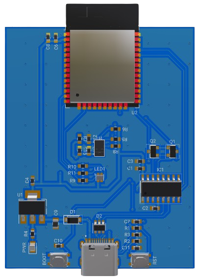 Schematic for WiFi Gesture Light Switch Reference Design 7sqg: This...