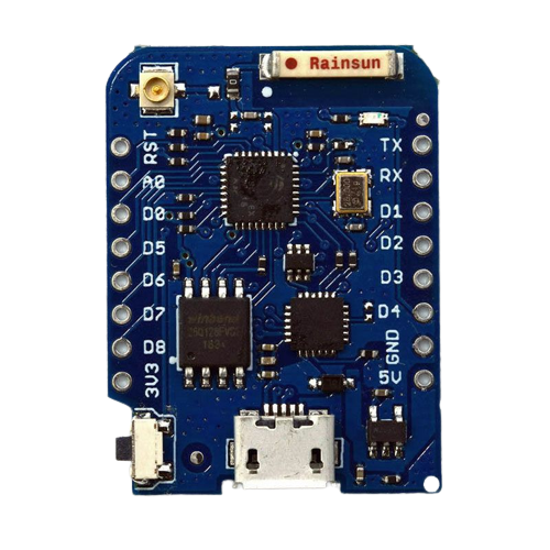 Schematic Symbol for WEMOS D1 Mini Pro: A mini wifi board with...
