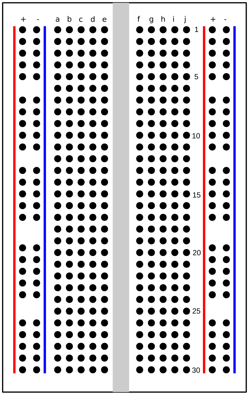 Schematic Symbol for Breadboard: This is a part with a 3D...