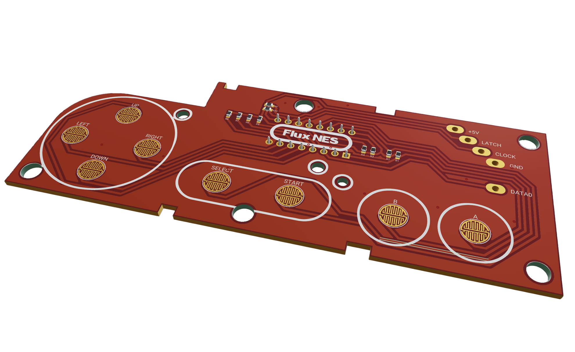 Schematic for Nintendo Controller: Original Nintendo Entertainment...